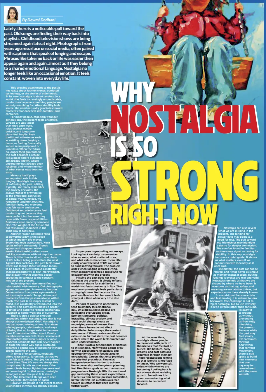 WHY NOSTALGIA IS SO STRONG RIGHT NOW - PressReader