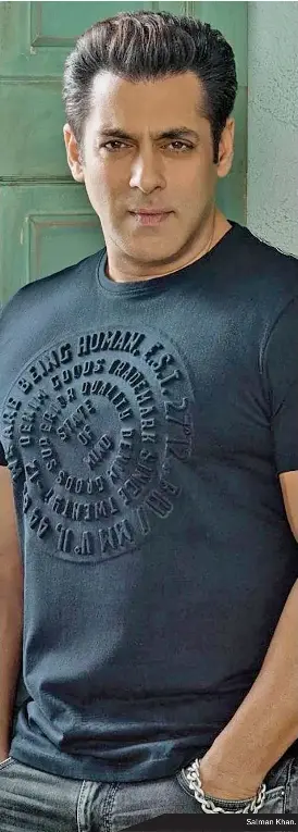 SALMAN KHAN SHARES - PressReader