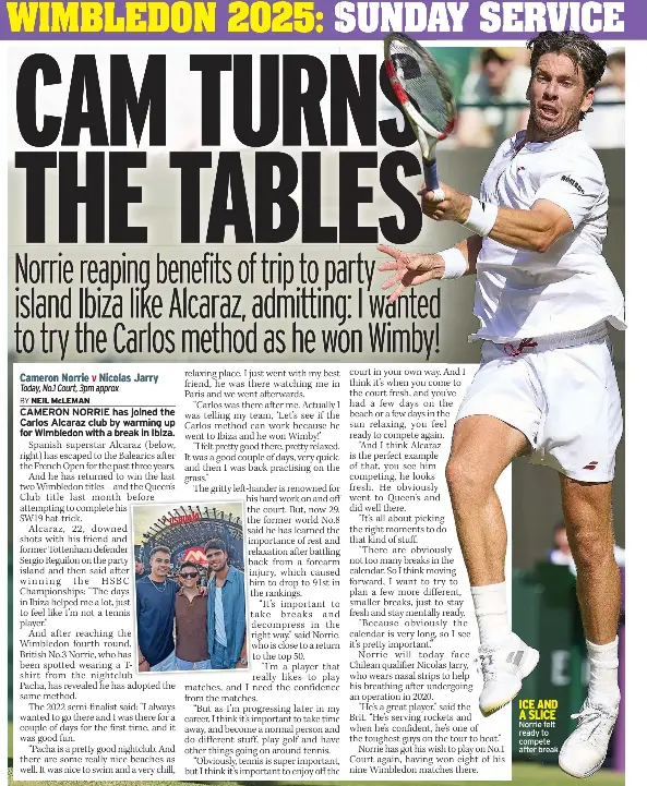 CAM TURNS THE TABLES - PressReader