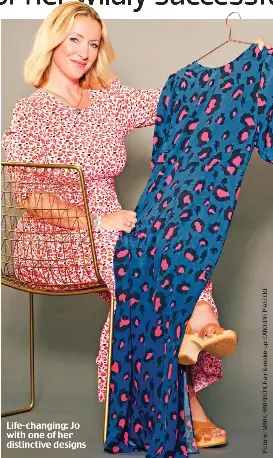 My brain surgery inspired me to make feel-good frocks - PressReader