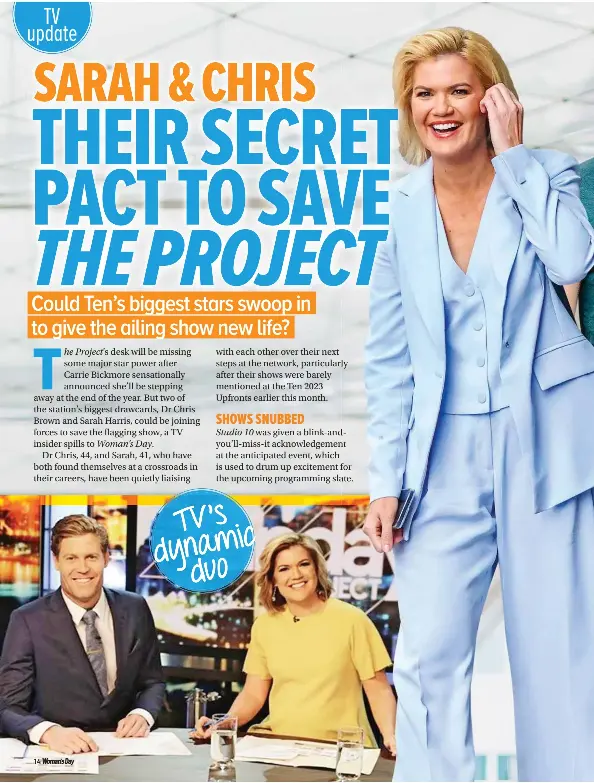 THEIR SECRET PACT TO SAVE THE PROJECT - PressReader