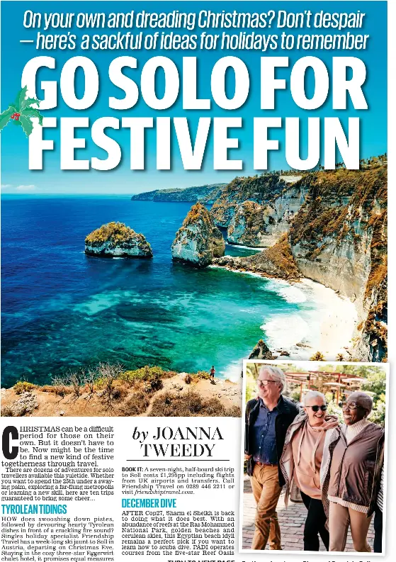GO SOLO FOR FESTIVE FUN - PressReader