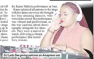 Kamo Mphela, Zuma pack Mdzimba View Shisanyama - PressReader