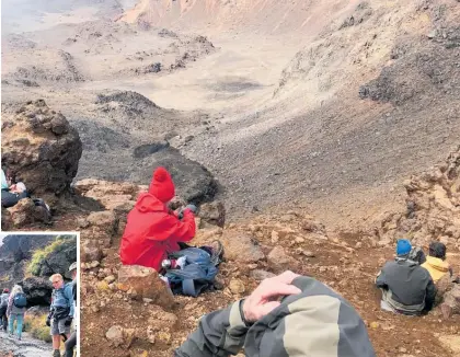 The Devil beckons with craters and lava flows - PressReader