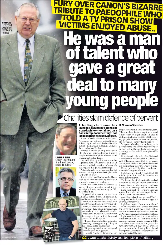 Charities slam defence of pervert - PressReader