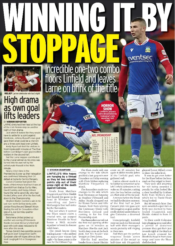 WINNING IT BY STOPPAGE - PressReader