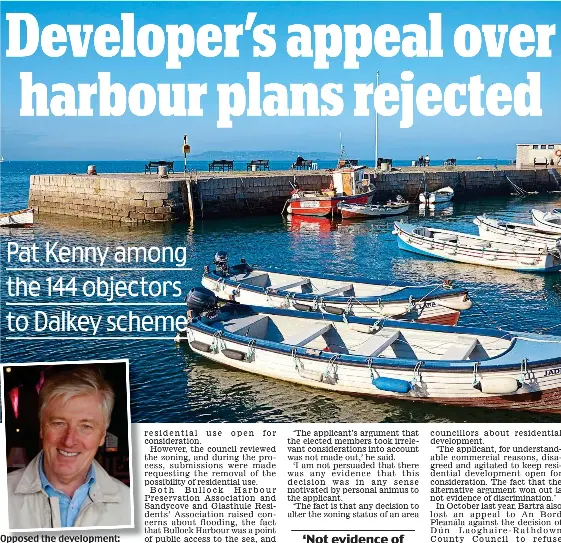 Developer’s appeal over harbour plans rejected - PressReader
