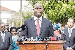 Daniel Chapo highlights SADC’s determinat­ion in fighting terrorism - PressReader