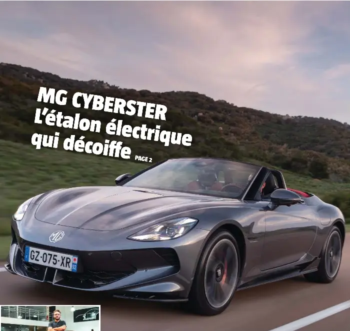 MG CYBERSTER L’étalon électrique qui décoiffe - PressReader