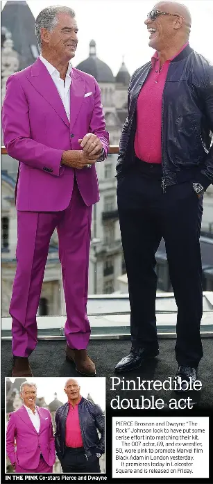 Pinkredibl­e double act - PressReader