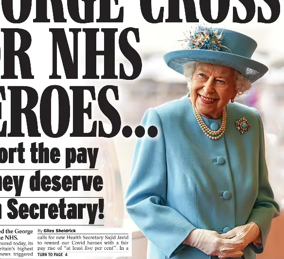 GEORGE CROSS FOR NHS HEROES... - PressReader