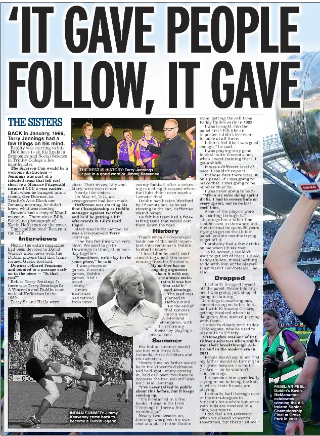 ‘IT GAVE PEOPLE FOLLOW, IT GAVE SOMETHING TO THEM A BIT OF HOPE’ - PressReader