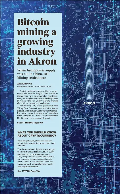 Bitcoin mining a growing industry in Akron - PressReader