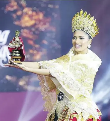 Bb. Pilipinas 2023 candidate addresses criticisms on Sto. Niño-inspired nat’l costume - PressReader