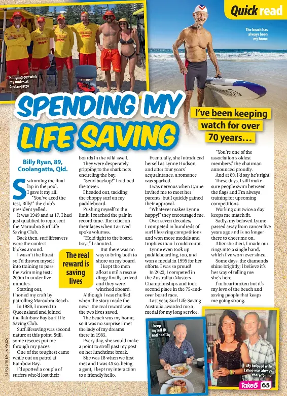 spending my life saving - PressReader