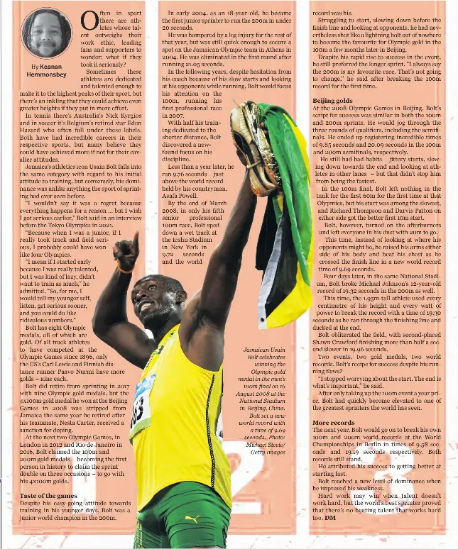 Usain Bolt made winning gold medals look easy - PressReader