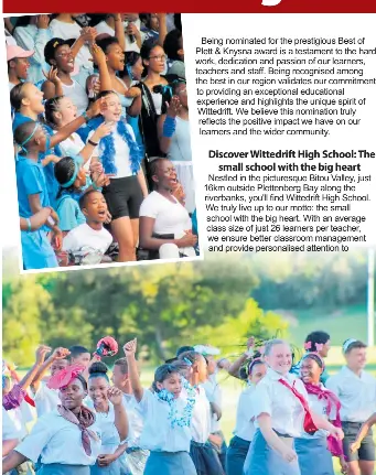 Wittedrift High School: - PressReader