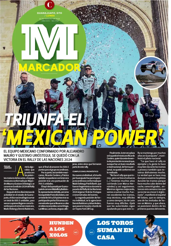 TRIUNFA EL ‘MEXICAN POWER’ - PressReader