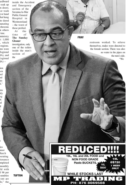 Conditions improve at bathrooms in public hospitals, health ministry claims - PressReader