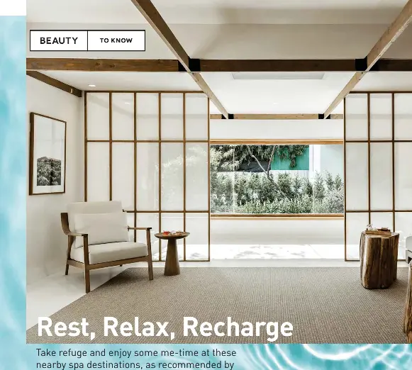 Rest, Relax, Recharge - PressReader