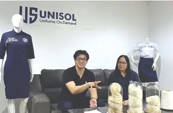 UNIFORM MAKER CHAMPIONS USE OF LOCAL FABRICS - PressReader