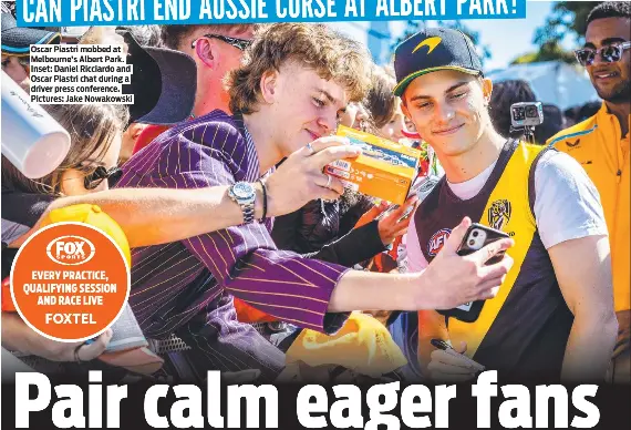 Pair calm eager fans - PressReader