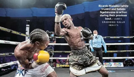 Ngebinyana keen to make short work of champ Malajika - PressReader