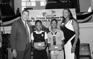 High-achieving PEP students awarded in southern St James - PressReader