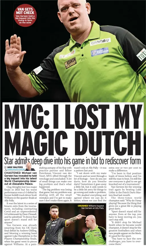 MVG: I LOST MY MAGIC DUTCH - PressReader