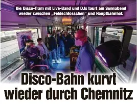 Disco-Bahn kurvt wieder durch Chemnitz - PressReader
