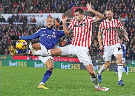 ODD RED FOR JORDAN IN STOKE STALEMATE - PressReader