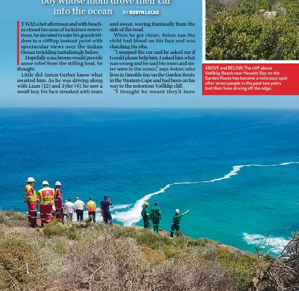Trauma of boy in cliff tragedy - PressReader