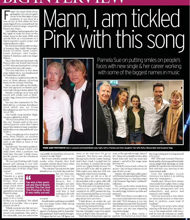 Mann, I am tickled Pink with this song - PressReader