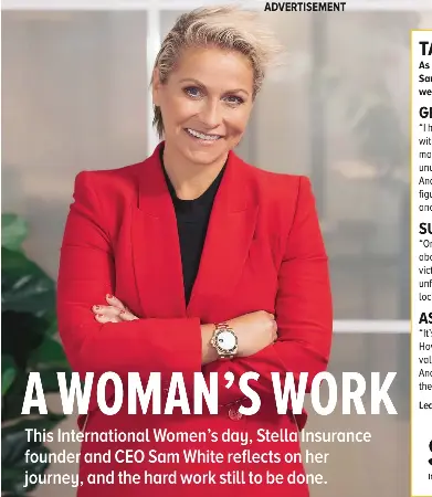 A WOMAN’S WORK - PressReader
