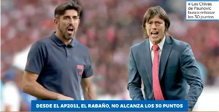 PAUNOVIC, BUSCA REBASAR AL MEJOR CHIVAS DE ALMEYDA - PressReader