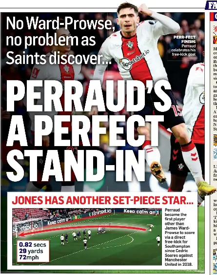 PERRAUD’S A PERFECT STAND-IN - PressReader