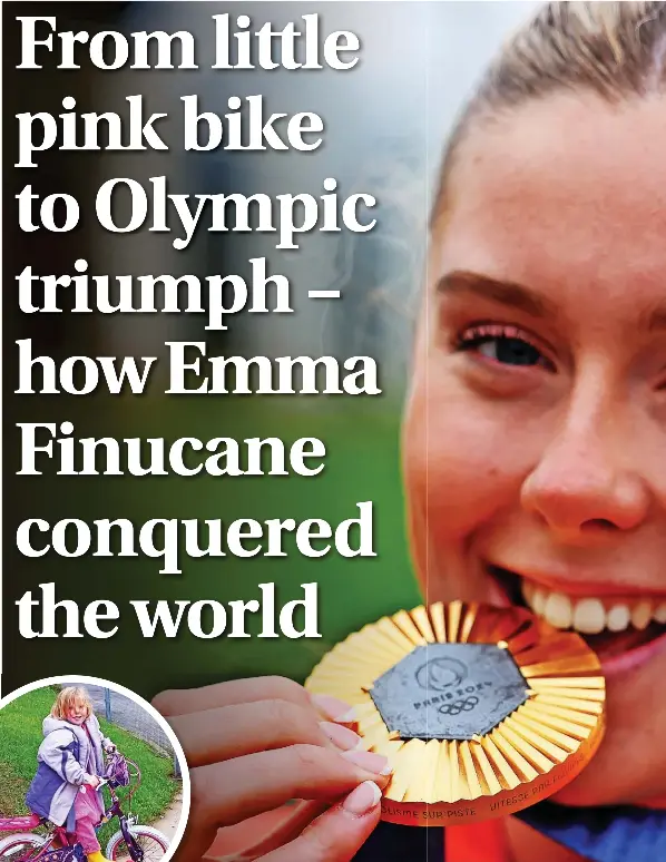 From little pink bike to Olympic triumph – how Emma Finucane conquered the world - PressReader