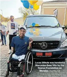 Sithole aims for gold at Paris Paralympic­s - PressReader