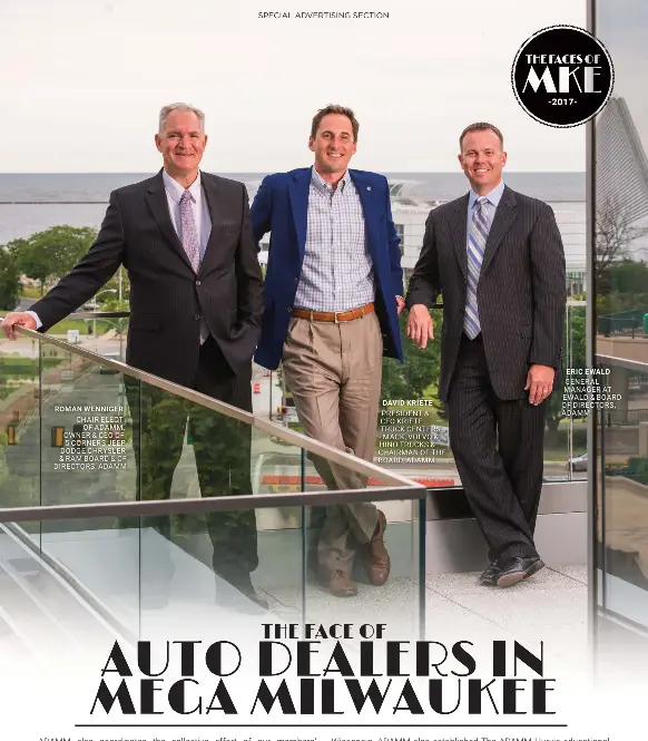 THE FACE OF AUTO DEALERS IN MEGA MILWAUKEE - PressReader