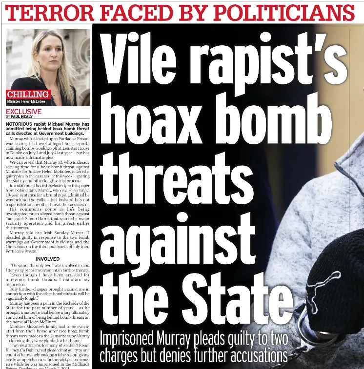 Vile rapist’s hoax bomb threats against the State - PressReader