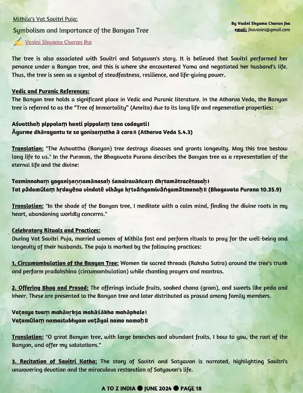 Symbolism and Importance of the Banyan Tree - PressReader