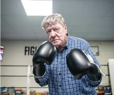 Jimmy gets the gloves back on - PressReader