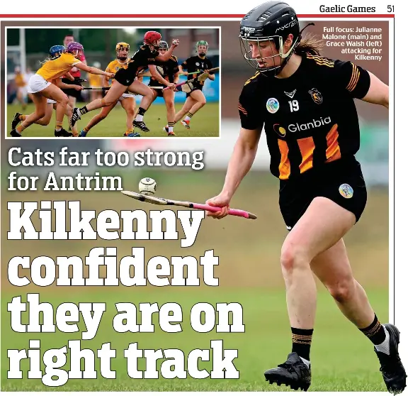Kilkenny confident they are on right track - PressReader