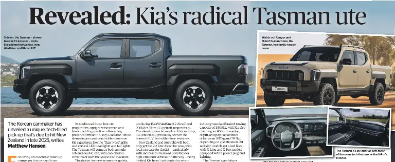Revealed: Kia’s radical Tasman ute - PressReader