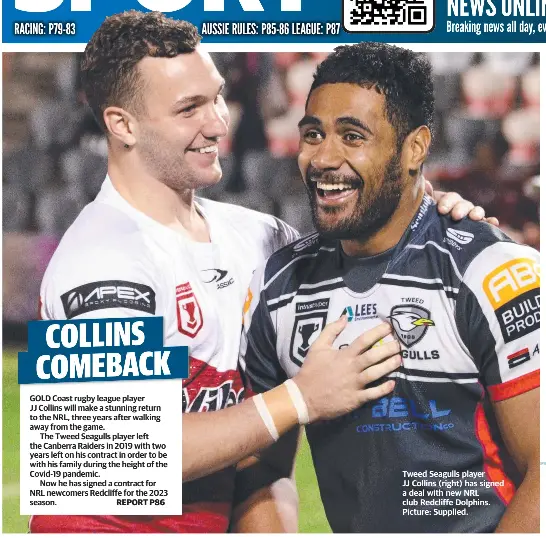 COLLINS COMEBACK - PressReader