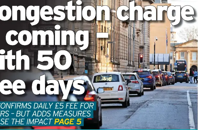 Congestion charge is coming – with 50 free days - PressReader