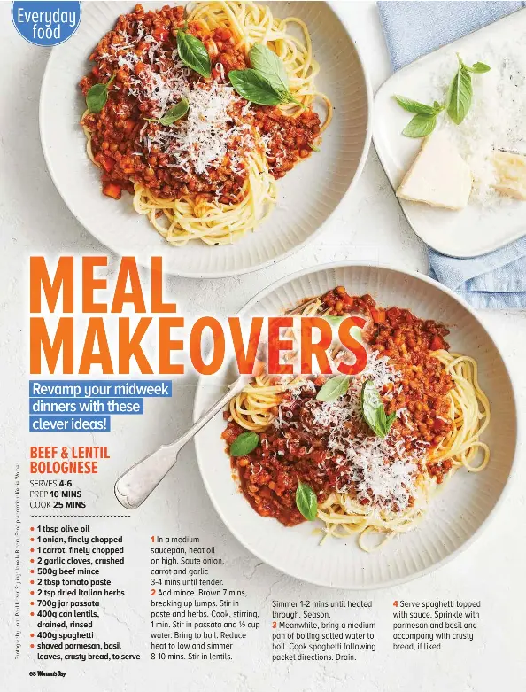 MEAL MAKEOVER - PressReader