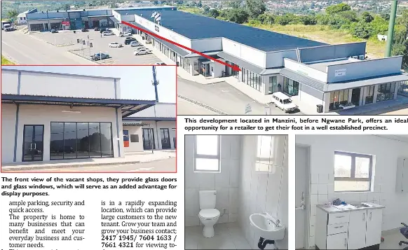 Shops to let at Cardo Square - PressReader