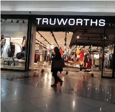Truworths offshore sales offsetting a weaker performanc­e in SA - PressReader
