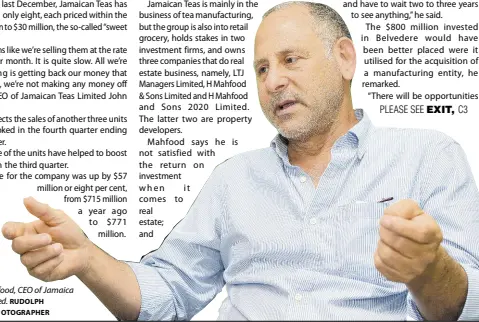 JamTeas exiting real estate - PressReader